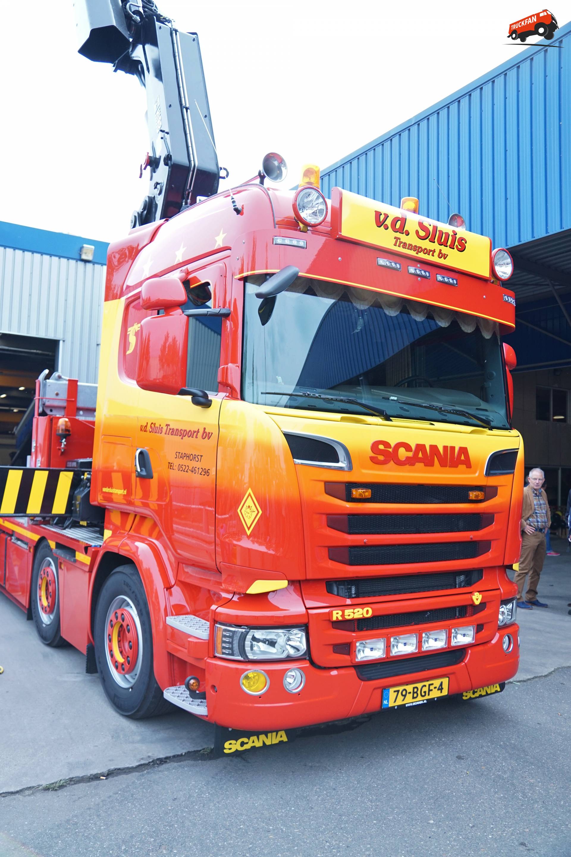 Foto Scania R520 van Van der Sluis Transport B.V. - TruckFan