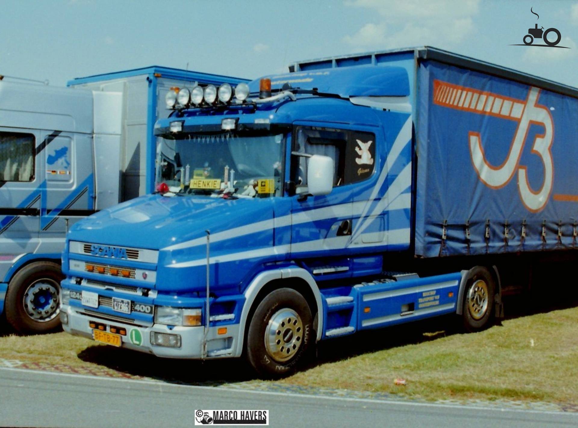 Foto Scania T124 van Bisschop Transport V.O.F. - TruckFan