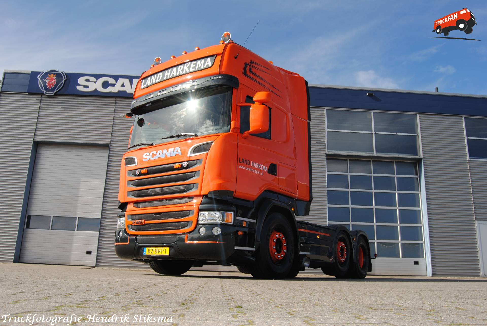 Foto Scania R480 van Land Transport