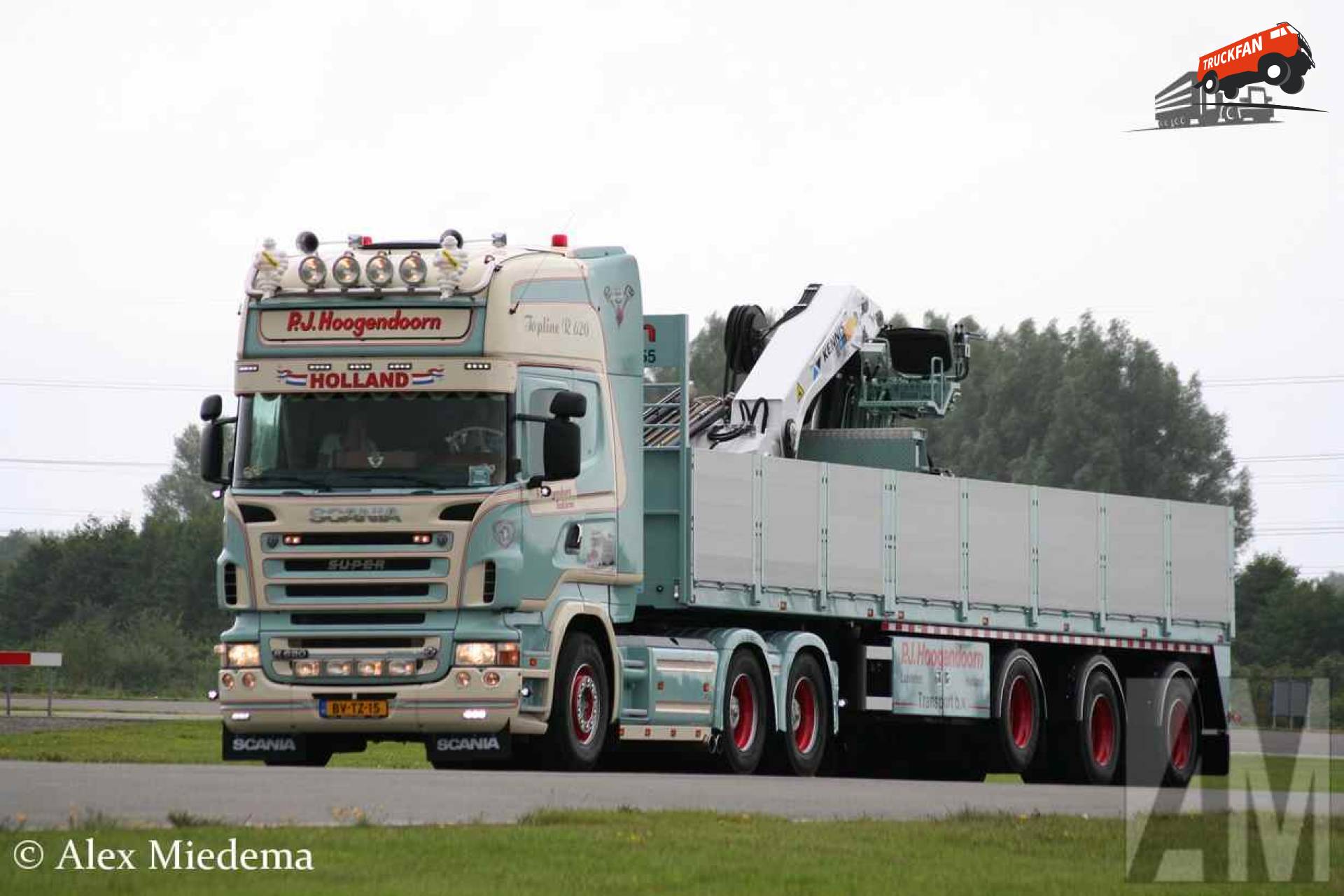 Foto Scania R620 van P.J. Hoogendoorn Transport B.V.