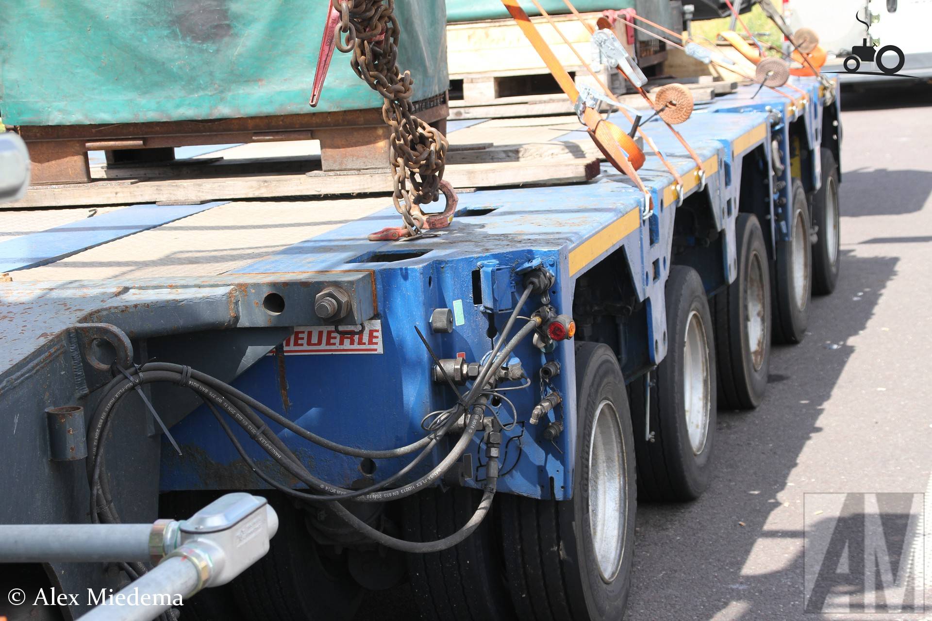 Foto Scheuerle dieplader van DB Schenker Logistics - TruckFan