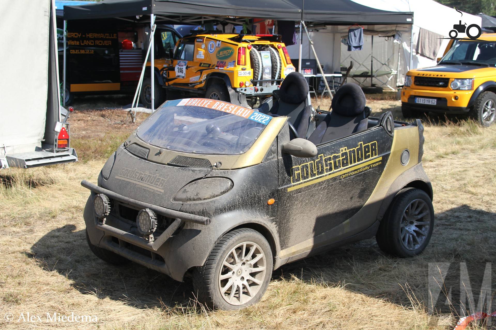 Foto Smart ForTwo van Rally team Goldständer - TruckFan