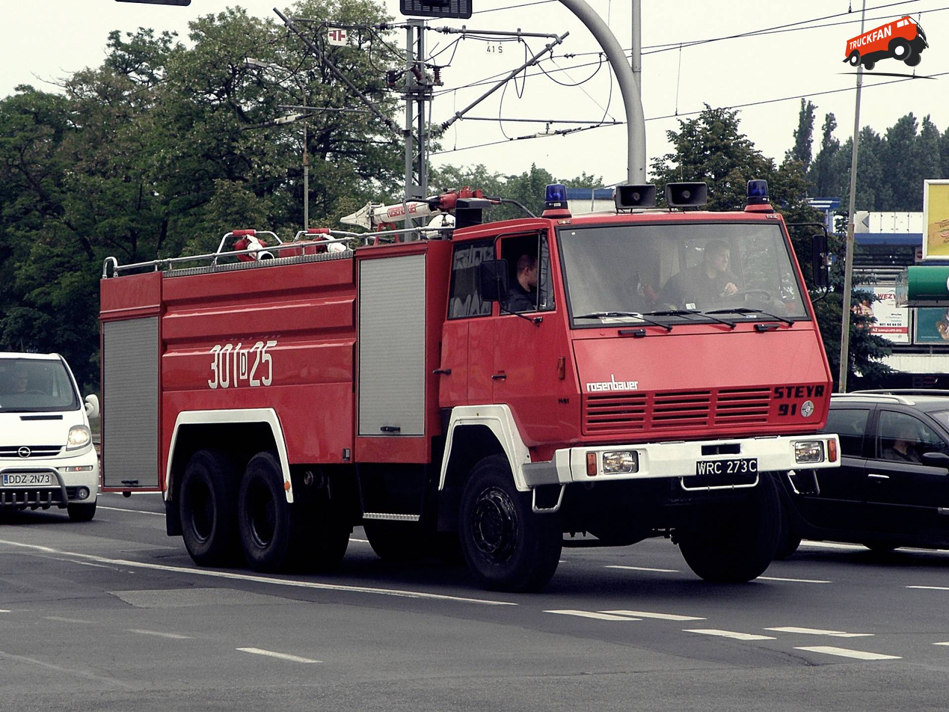 Foto Steyr 91 van Straż Pożarna Wrocław - TruckFan