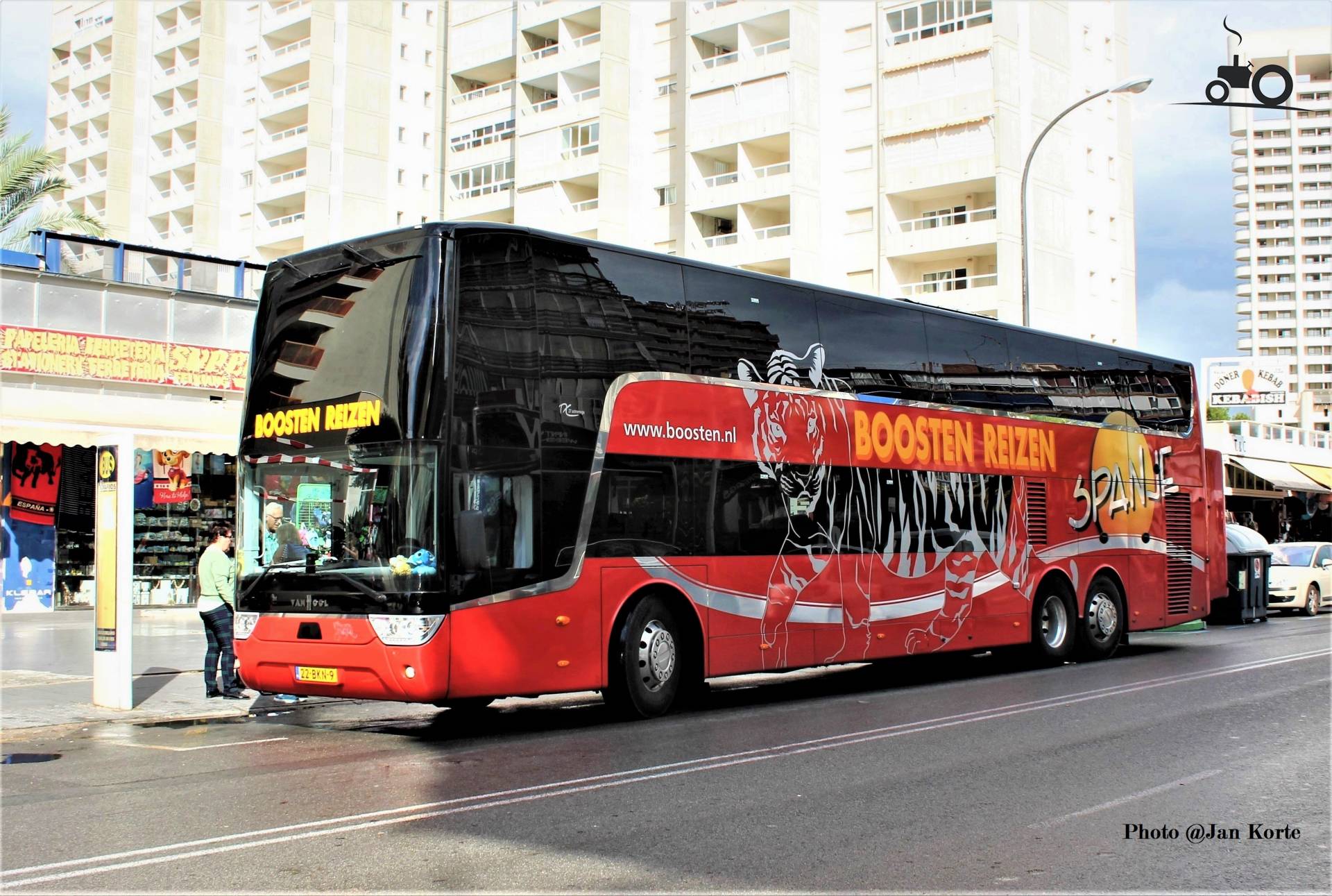 Foto Van Hool touringcar van Boosten Reizen - TruckFan