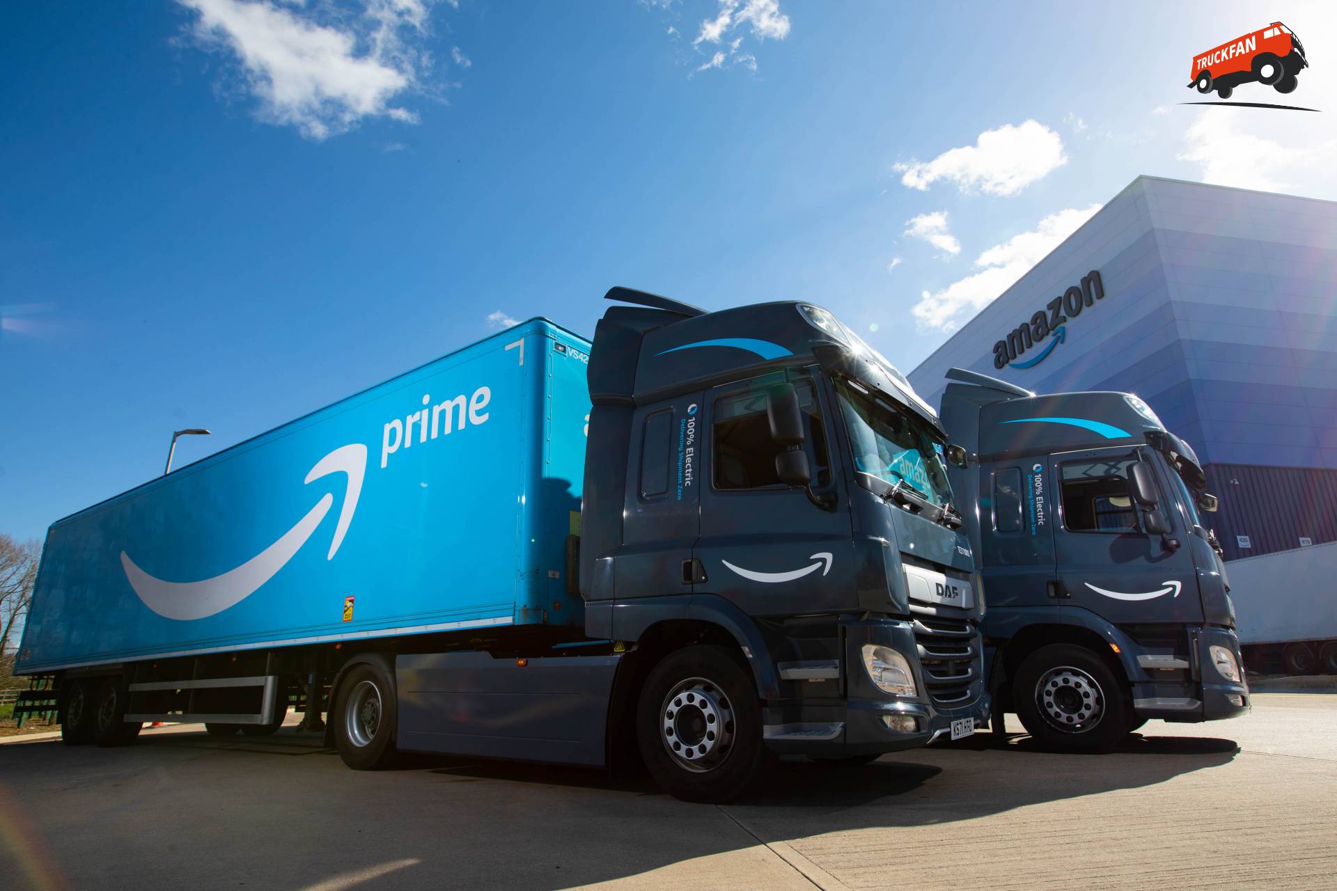 Foto VDL CF Electric van Amazon - TruckFan