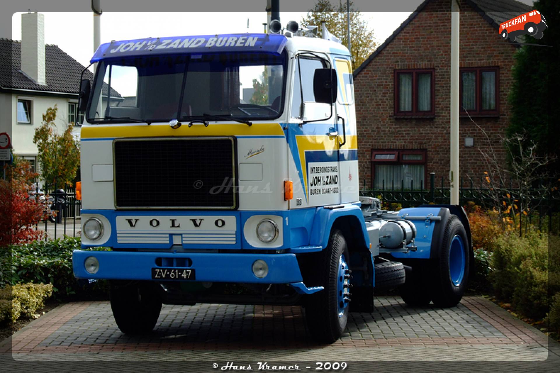 Foto Volvo F88 van Johan van der Zand Logistiek en Beheer ...