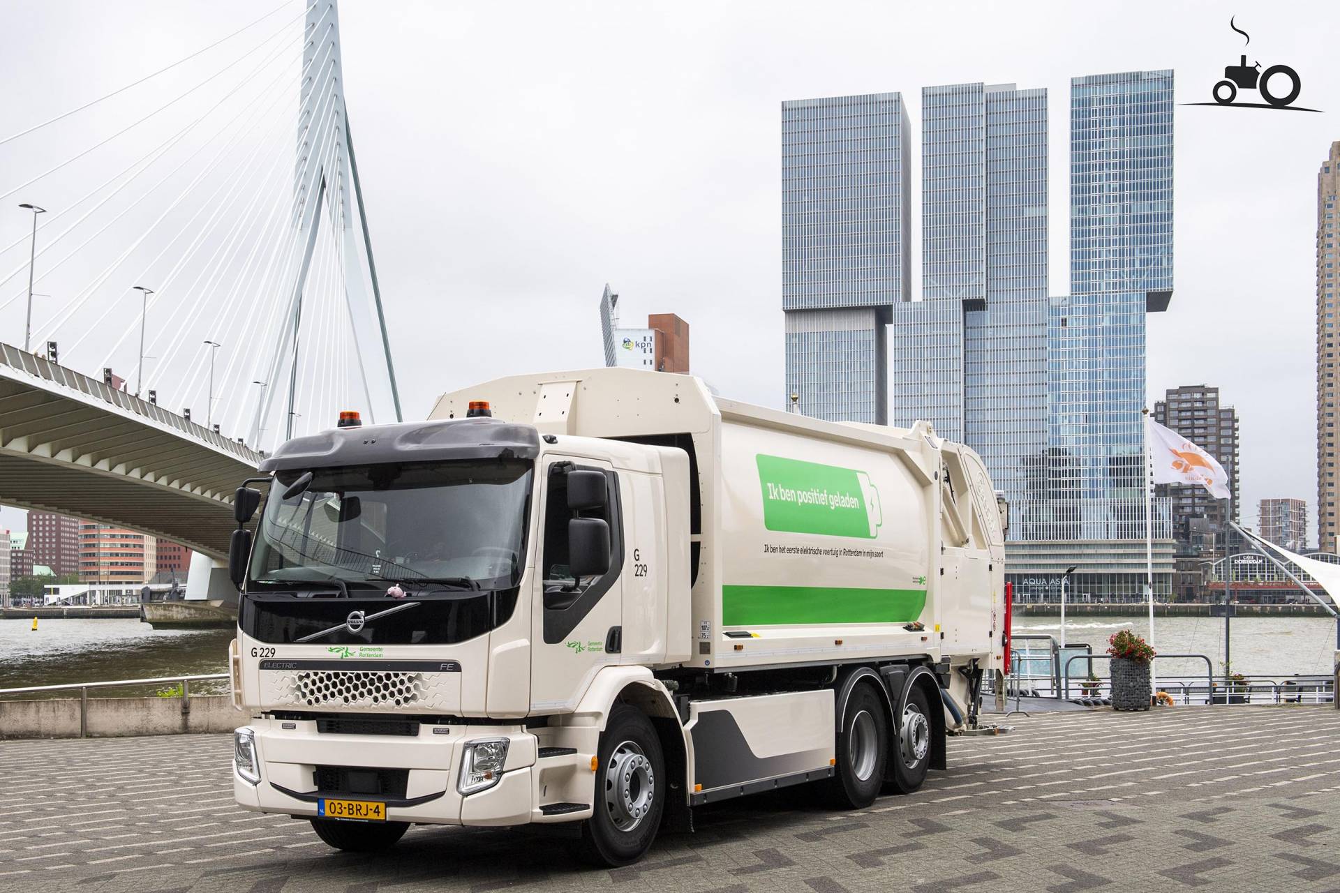 Foto Volvo FE electric van Gemeente Rotterdam (Roteb) - TruckFan