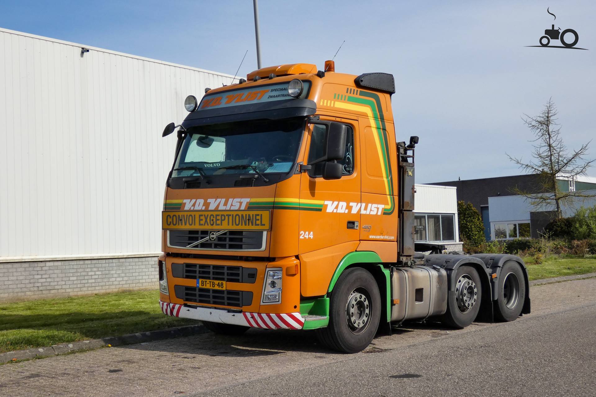 Foto Volvo FH 2nd gen van v.d. Vlist Speciaal- en Zwaartransport B.V ...