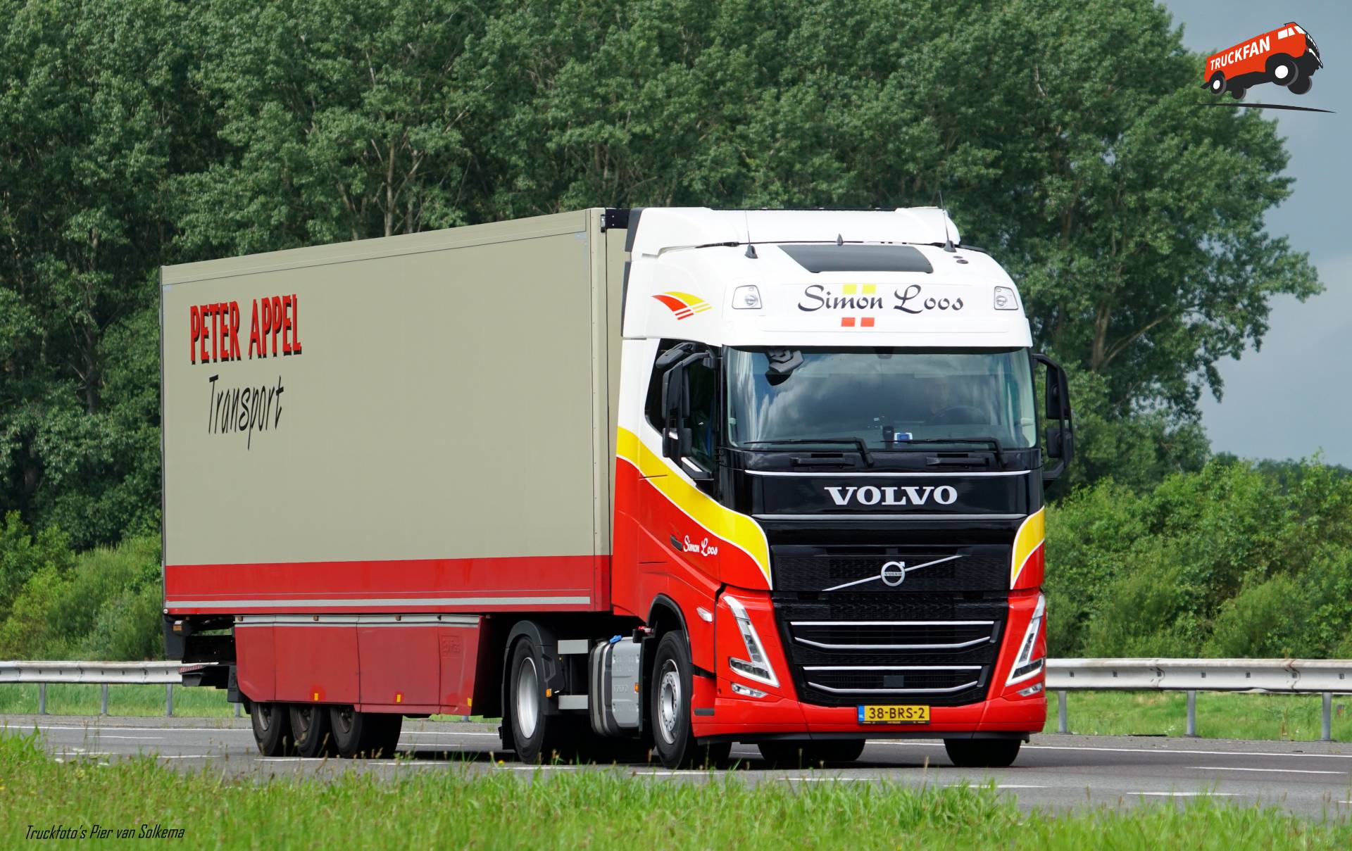 Foto Volvo FH 5th gen van Simon Loos bv, Peter Appel Transport B.V ...