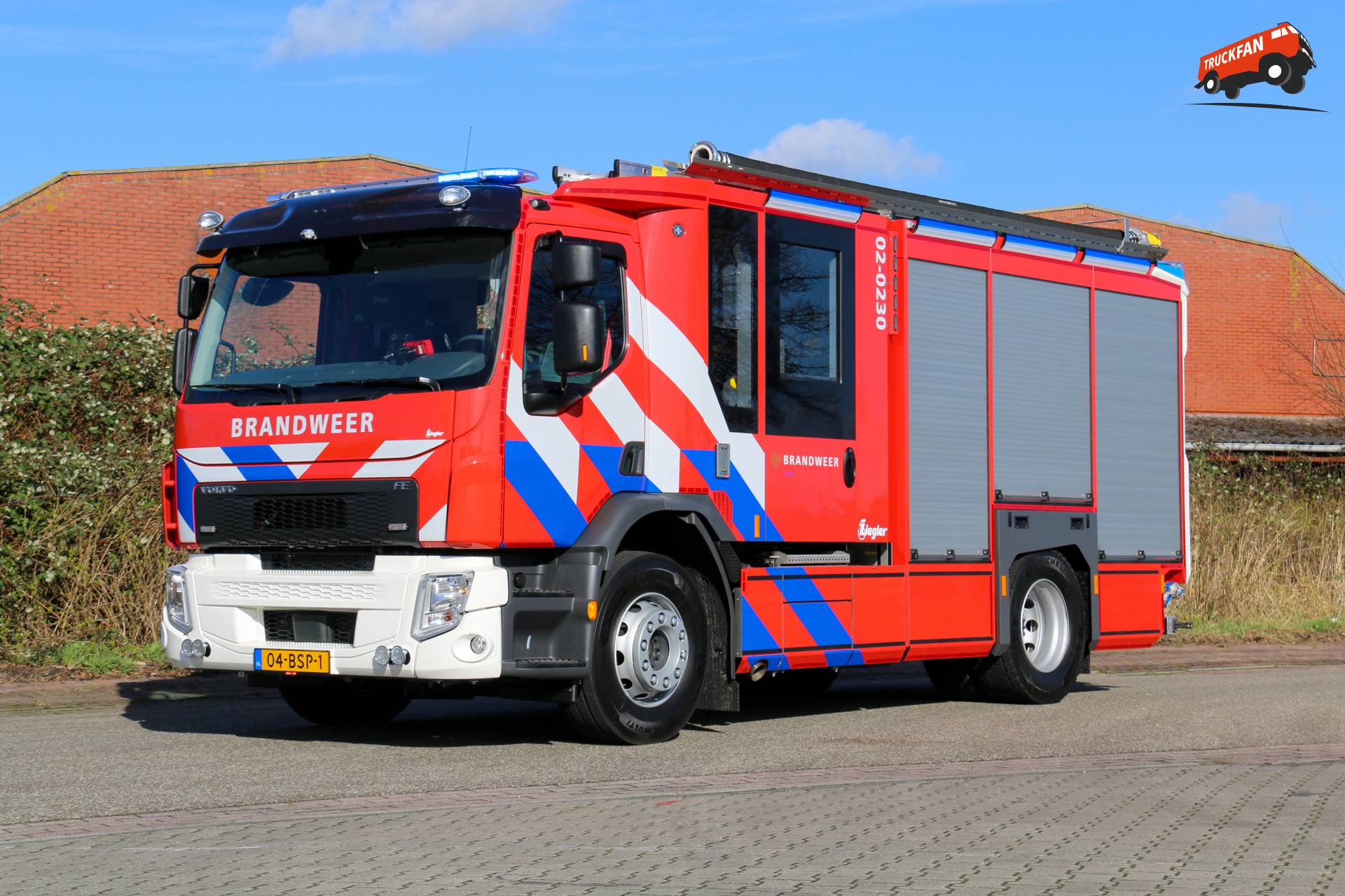 Foto Volvo FE 2nd gen van Brandweer - TruckFan