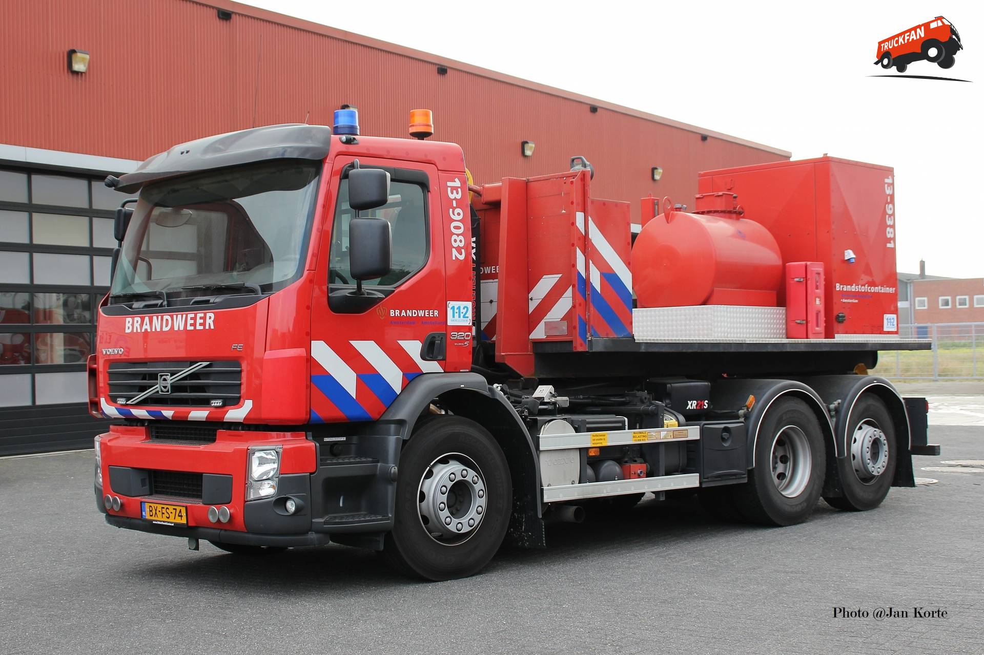 Foto Volvo FE 1st gen van Brandweer Amsterdam-Amstelland - TruckFan
