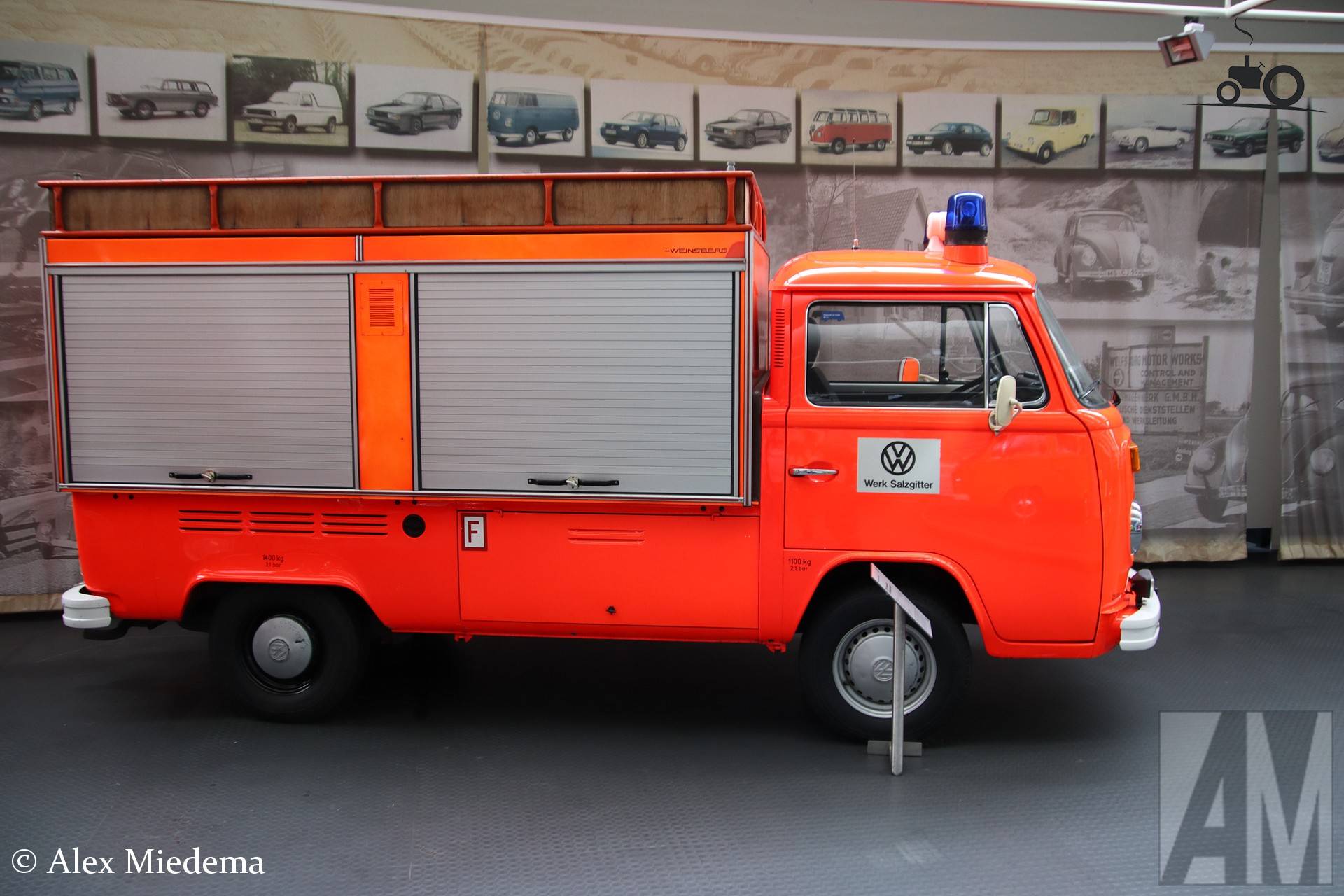 Foto VW Transporter T2 van Stiftung AutoMuseum Volkswagen - TruckFan
