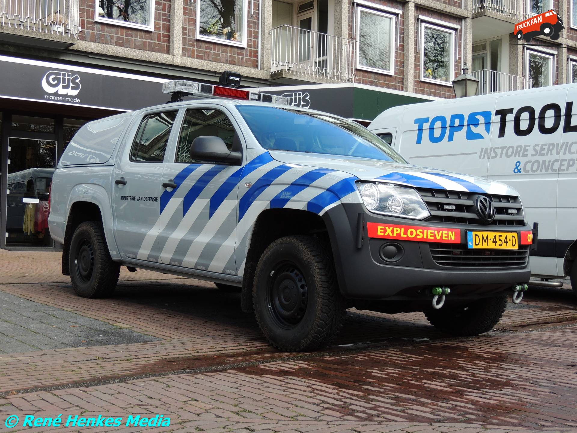 Foto VW Amarok van Ministerie van Defensie