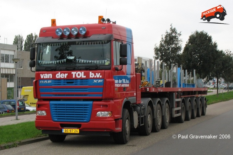 Foto DAF XF van Kraanverhuur en Transportbedrijf van der Tol b.v. - TruckFan