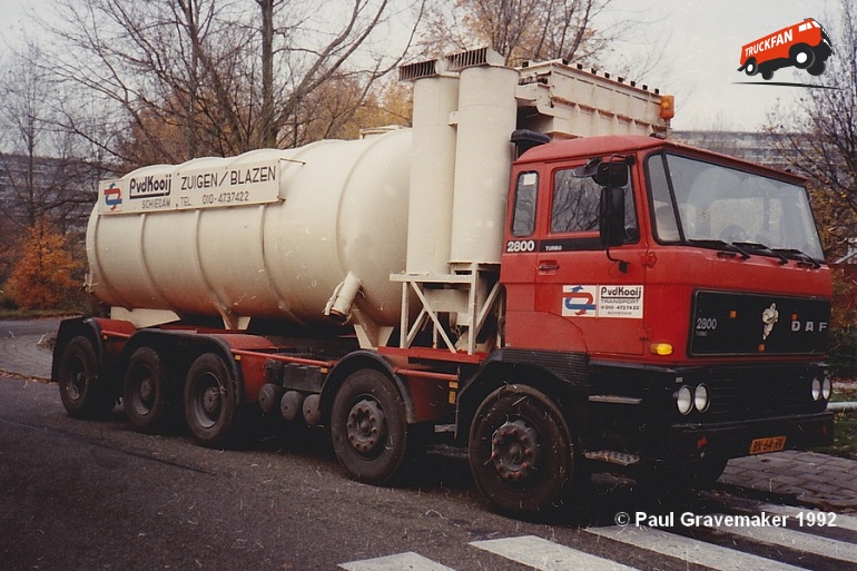 Foto DAF 2800 van P. van der Kooij Groep B.V. - TruckFan