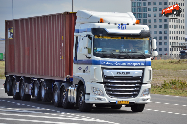 Foto DAF XF Euro 6 van De Jong-Grauss Transport BV (JGT) - TruckFan
