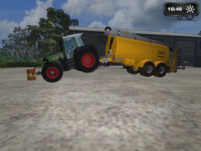 Vastgereden - Farming Simulator Fendt