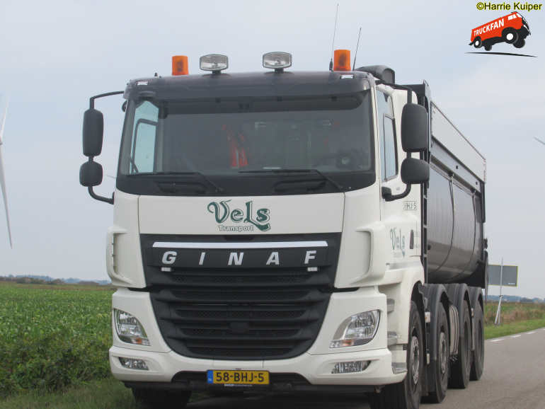 Foto GINAF X-serie van Vels Transport Westendorp B.V. - TruckFan