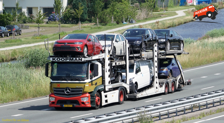 Foto Mercedes-Benz Actros van Koopman Autotransport B.V. - TruckFan