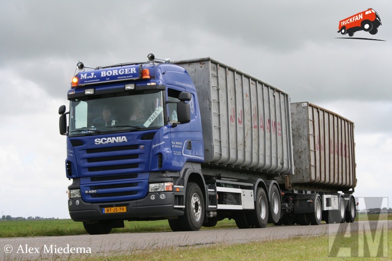 Foto Scania R420 van M.J. Borger Transport - TruckFan