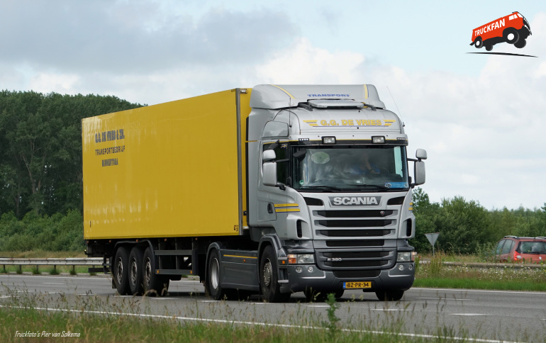 Foto Scania R380 van Transportbedrijf G.G. de Vries & Zoon B.V. - TruckFan