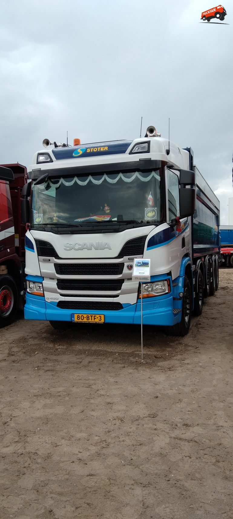 Foto Scania G450 van Gebr. van der Heiden, Transportbedrijf H. Stoter B.V. - TruckFan