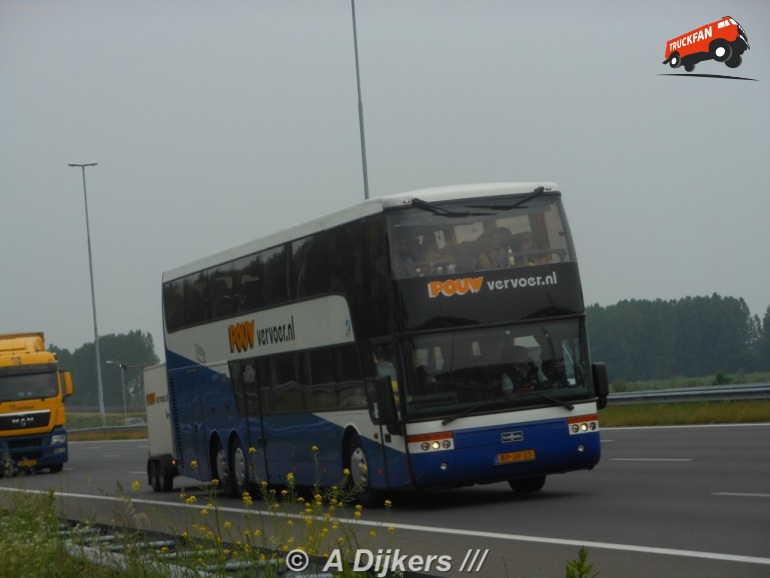 Foto Van Hool TD927 Astromega van Pouw Vervoer - TruckFan
