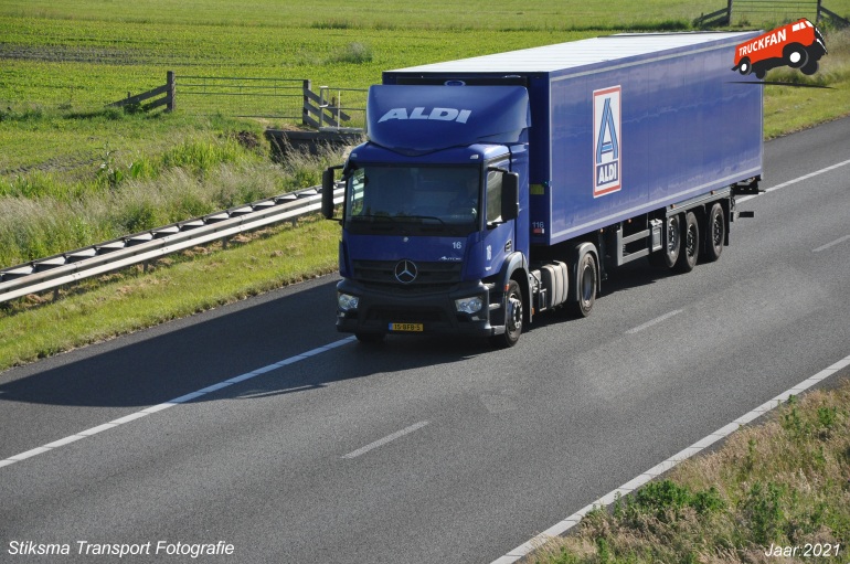 Foto vrachtwagen Mercedes van Aldi - TruckFan